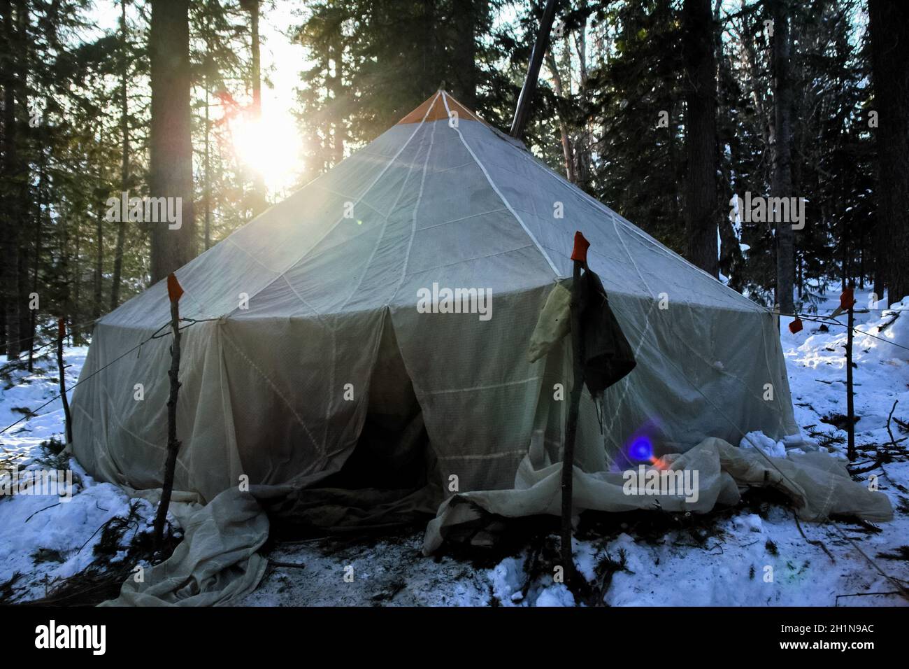 Interior of large tent hi-res stock photography and images - Alamy