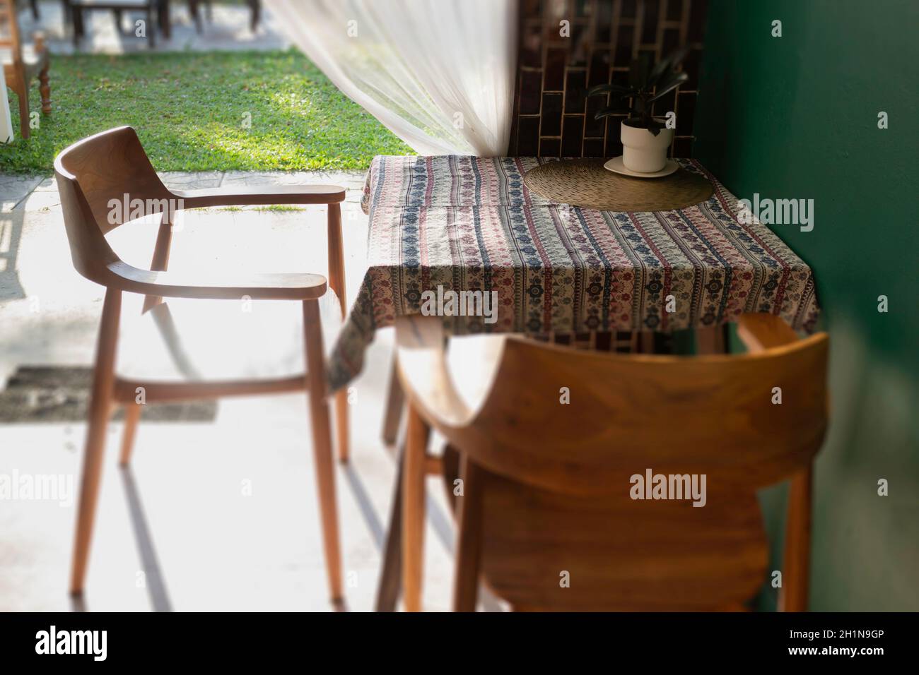 Modern coffee shop cozy interior, stock photo Stock Photo - Alamy