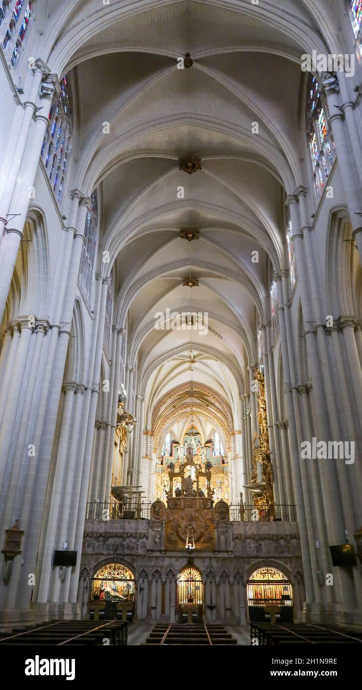 Toledo, Spain - 24 - september - 2020: Interior view of Toledo ...