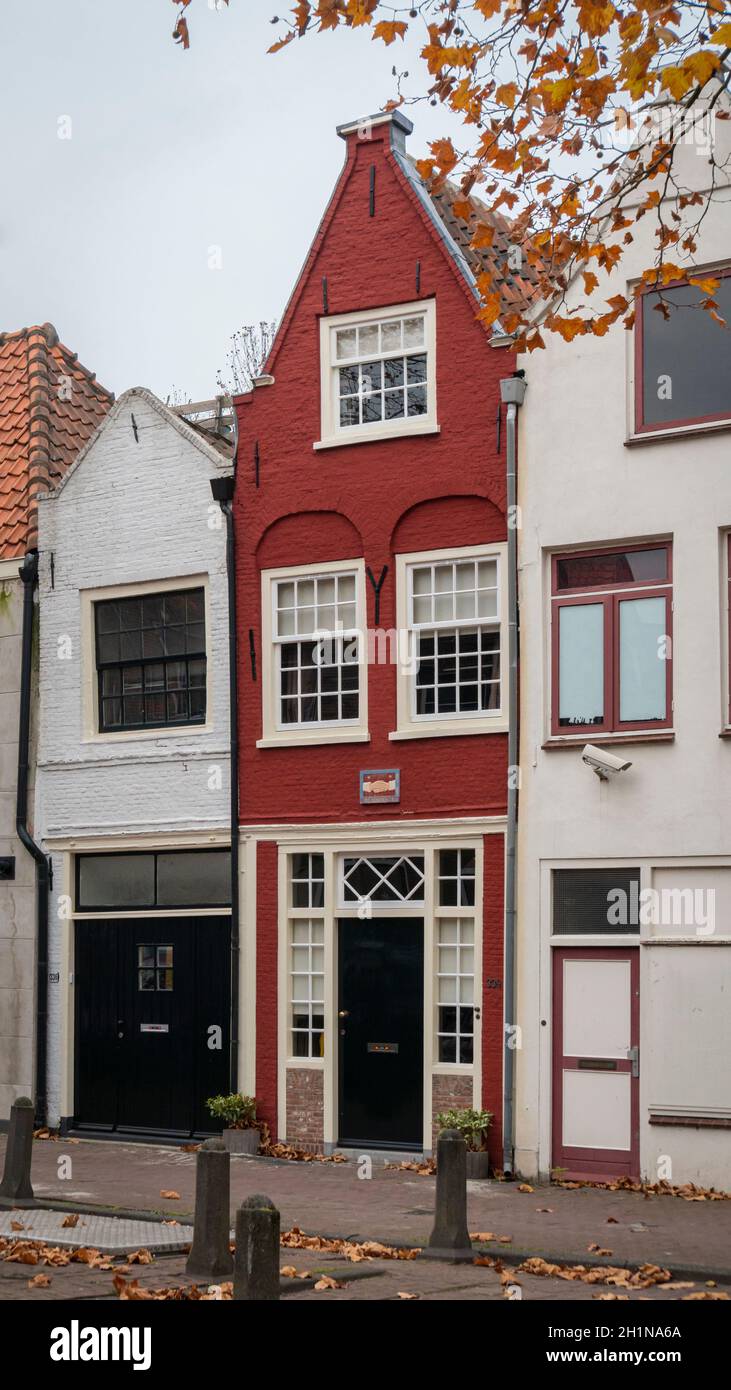 Building facades in the city of Gouda, Netherlands Stock Photo - Alamy