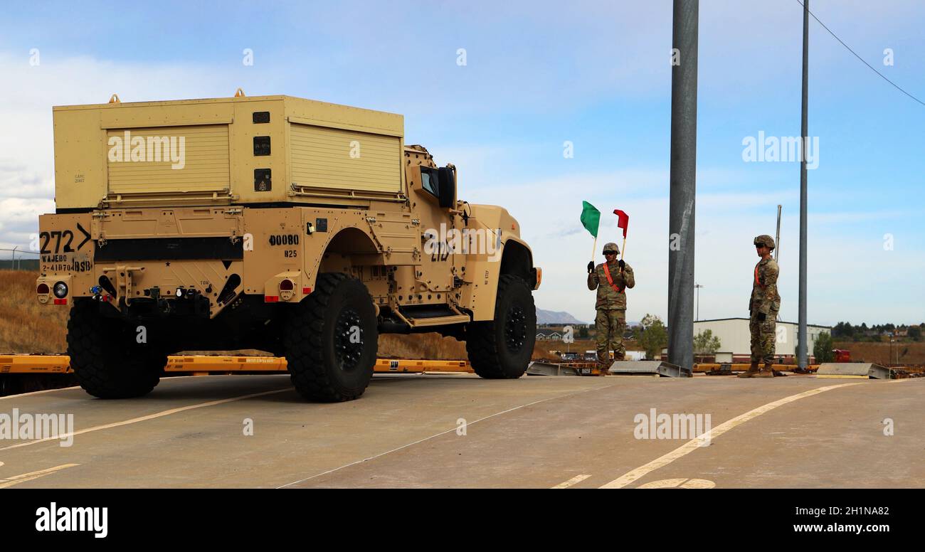 A Soldier with 1st Battalion, 12th Infantry Regiment, 2nd Stryker ...