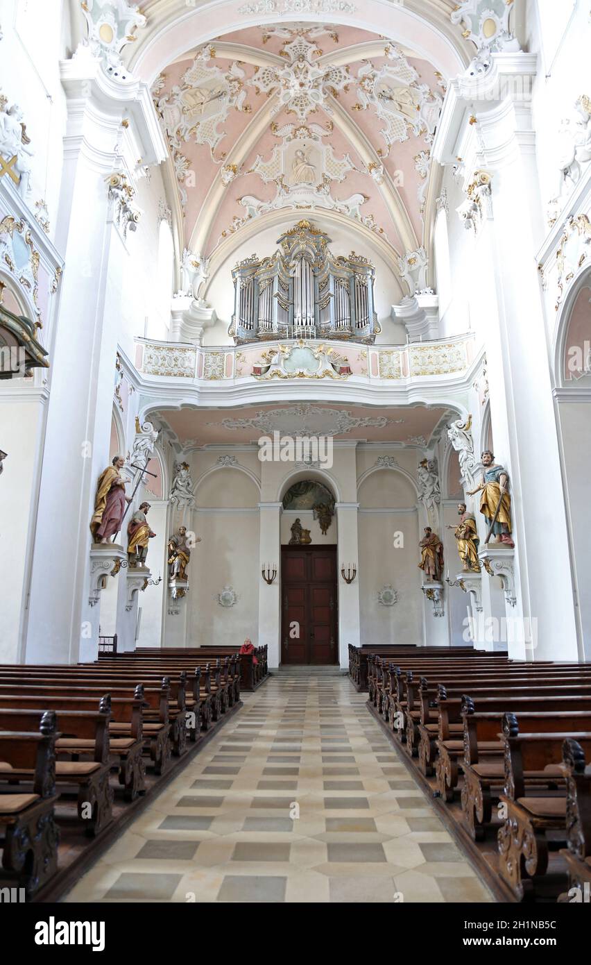 Basilica of St. Vitus in Ellwangen, Germany Stock Photo - Alamy