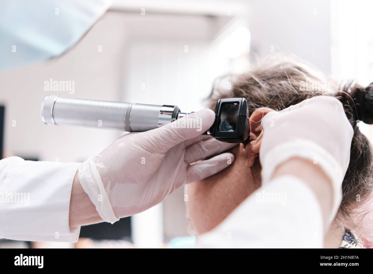 Otoscopy High Resolution Stock Photography and Images - Alamy
