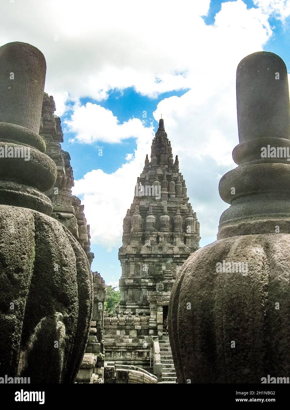 Prambanan temple near Yogyakarta on Java island, Indonesia Stock Photo ...