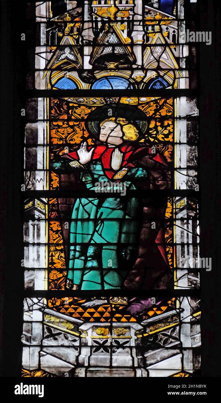 Saint john stained glass hi-res stock photography and images - Alamy