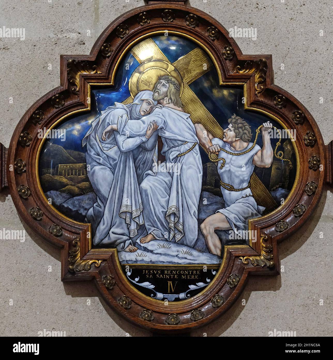 4th Stations of the Cross, Jesus meets His Mother, St Francis Xavier's ...