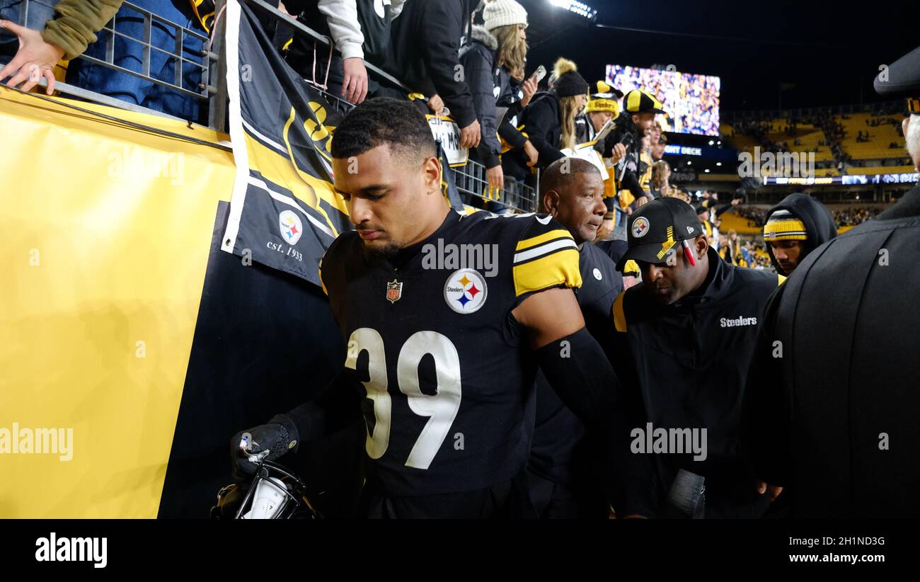 October 17th, 2021: Minkah Fitzpatrick #39 during the Pittsburgh ...