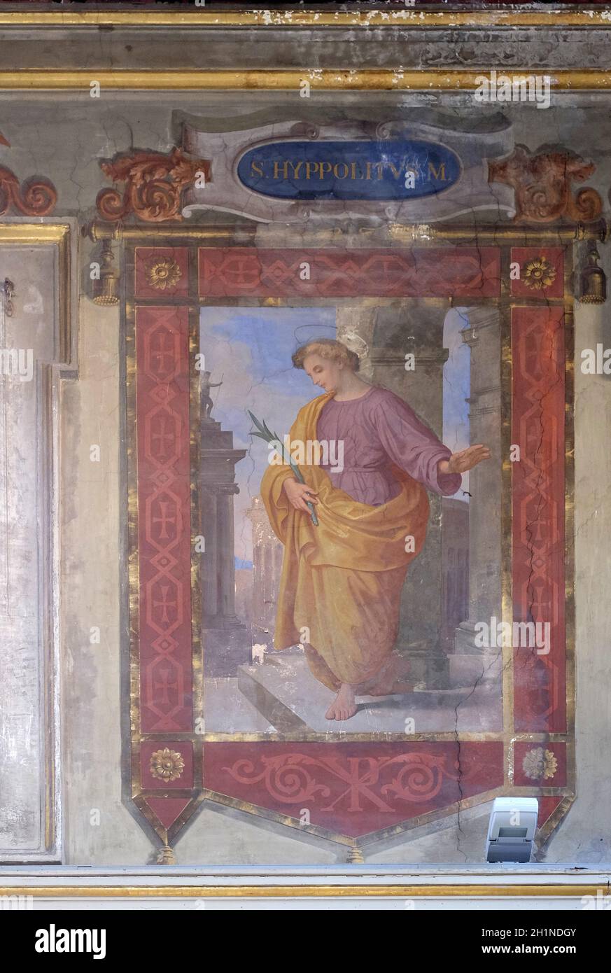 St hippolytus of rome hi-res stock photography and images - Alamy