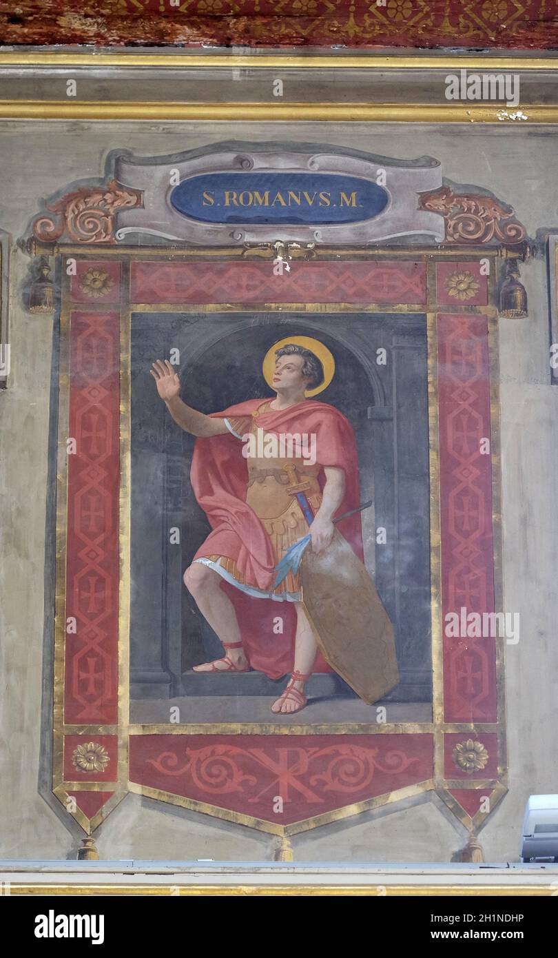 St romanus martyr hi-res stock photography and images - Alamy