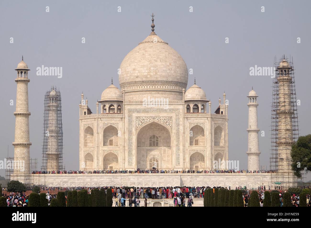 Taj Mahal (Crown of Palaces) in Agra, Uttar Pradesh, India Stock Photo ...