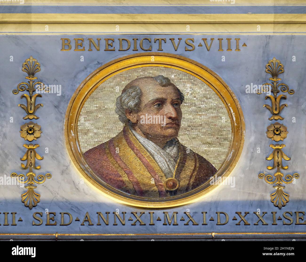 Pope Benedict VIII reigned from 18 May 1012 to his death in 1024 ...