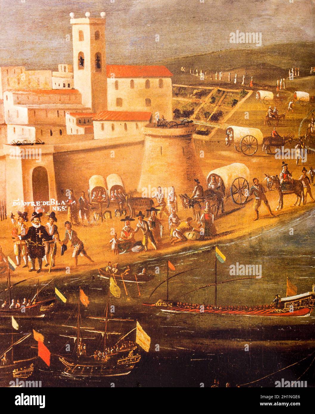 Expulsion of moriscos at kingdom of aragon hi-res stock photography and ...