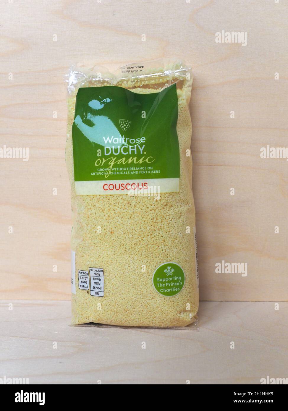 LONDON, UK - CIRCA DECEMBER 2020: Packet of Waitrose Duchy organic ...