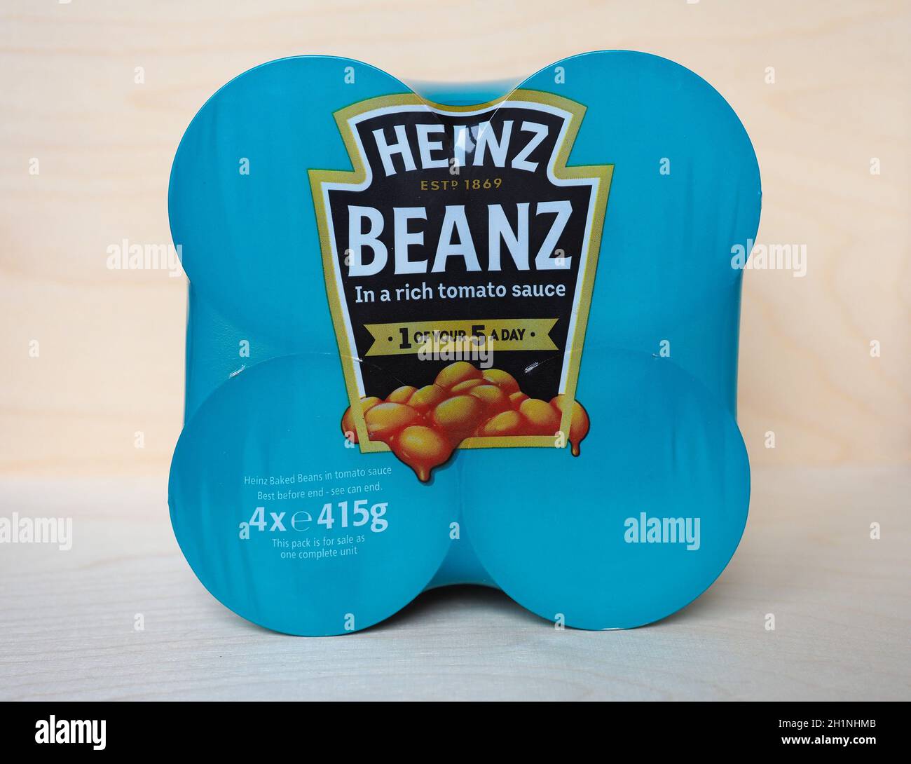 PITTSBURGH, USA - CIRCA DECEMBER 2020: Canned Heinz beans in tomato ...