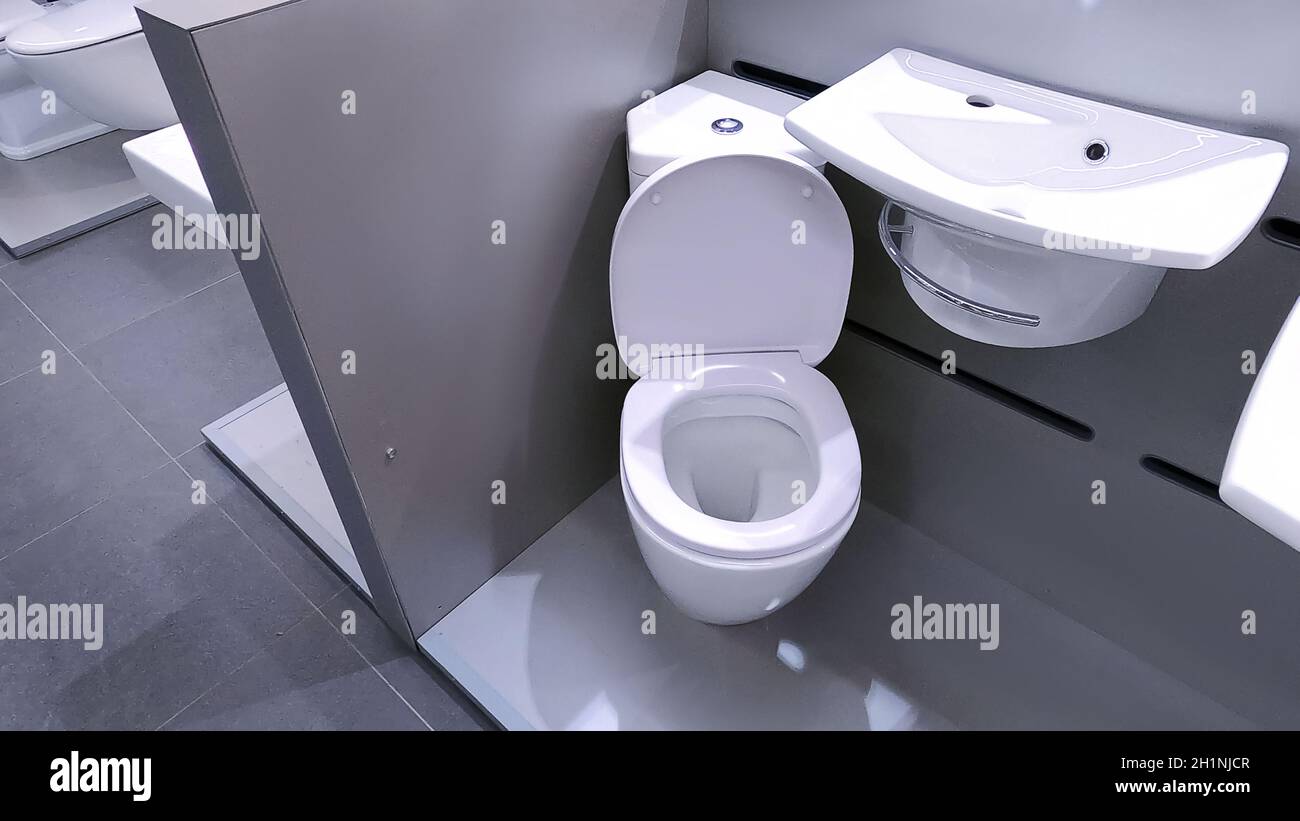 Department store toilet hi-res stock photography and images - Alamy