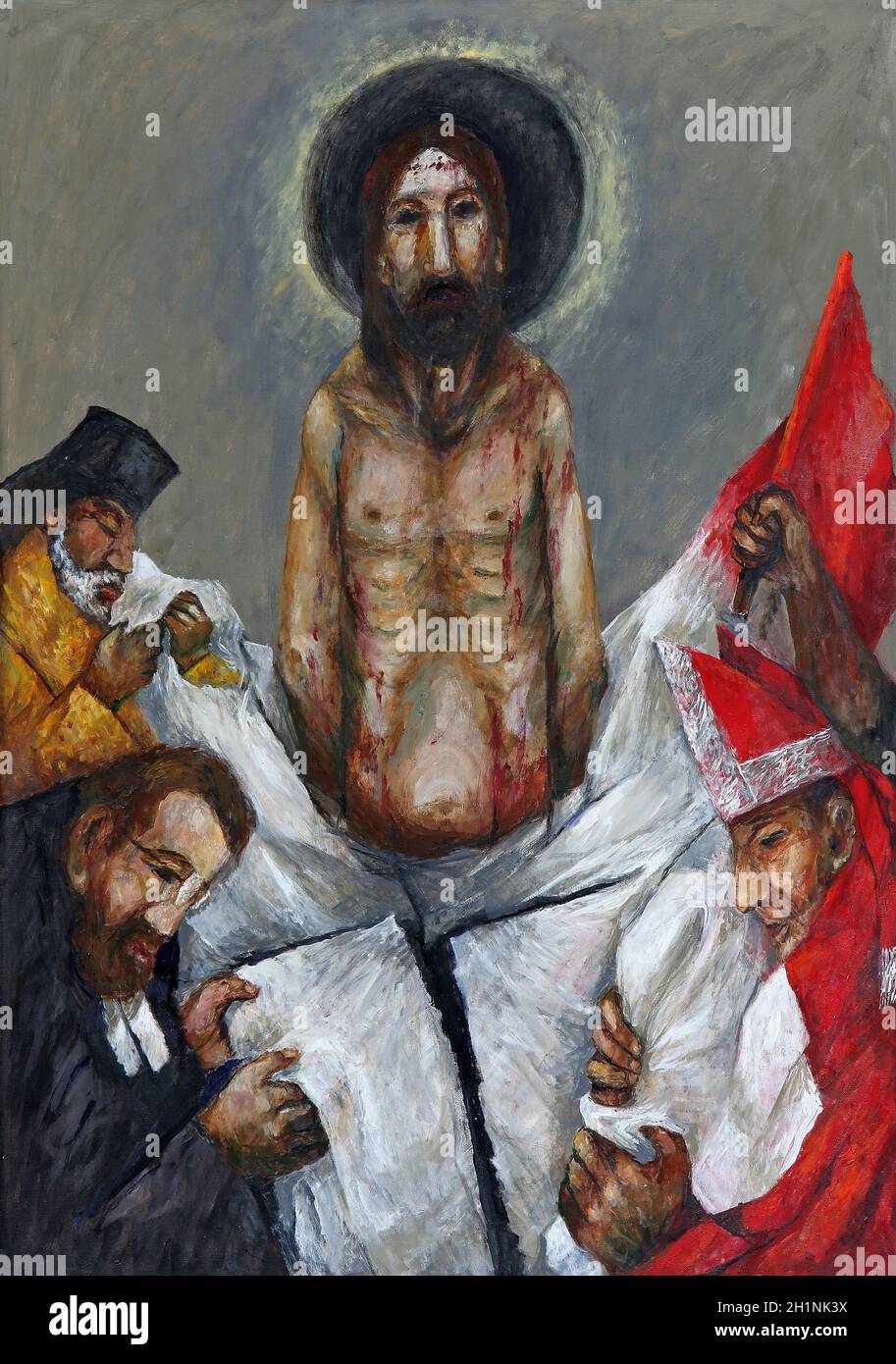 Jesus is stripped of His garments, 10th Stations of the Cross by Sieger ...