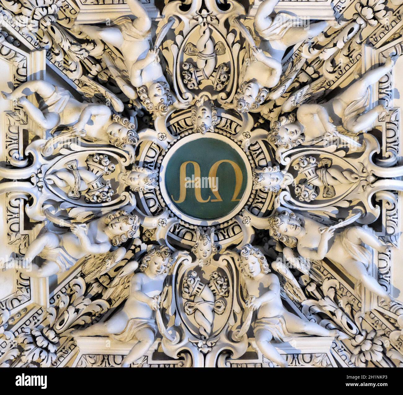 Alpha omega symbol church hi-res stock photography and images - Alamy