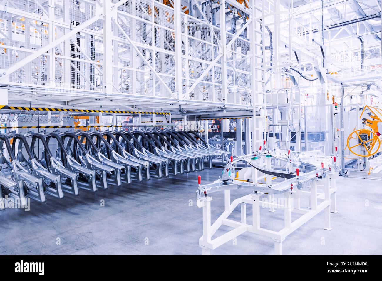 spare parts in a car factory Stock Photo - Alamy
