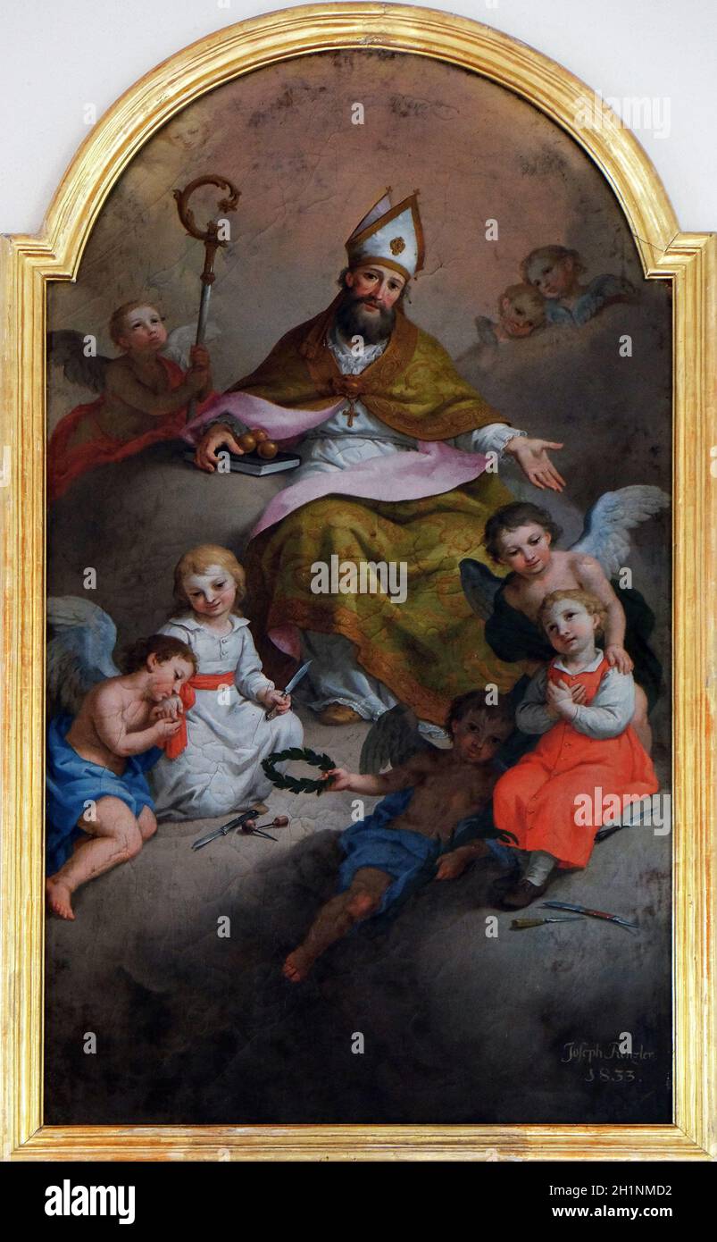 Saint nicholas painting hi-res stock photography and images - Alamy