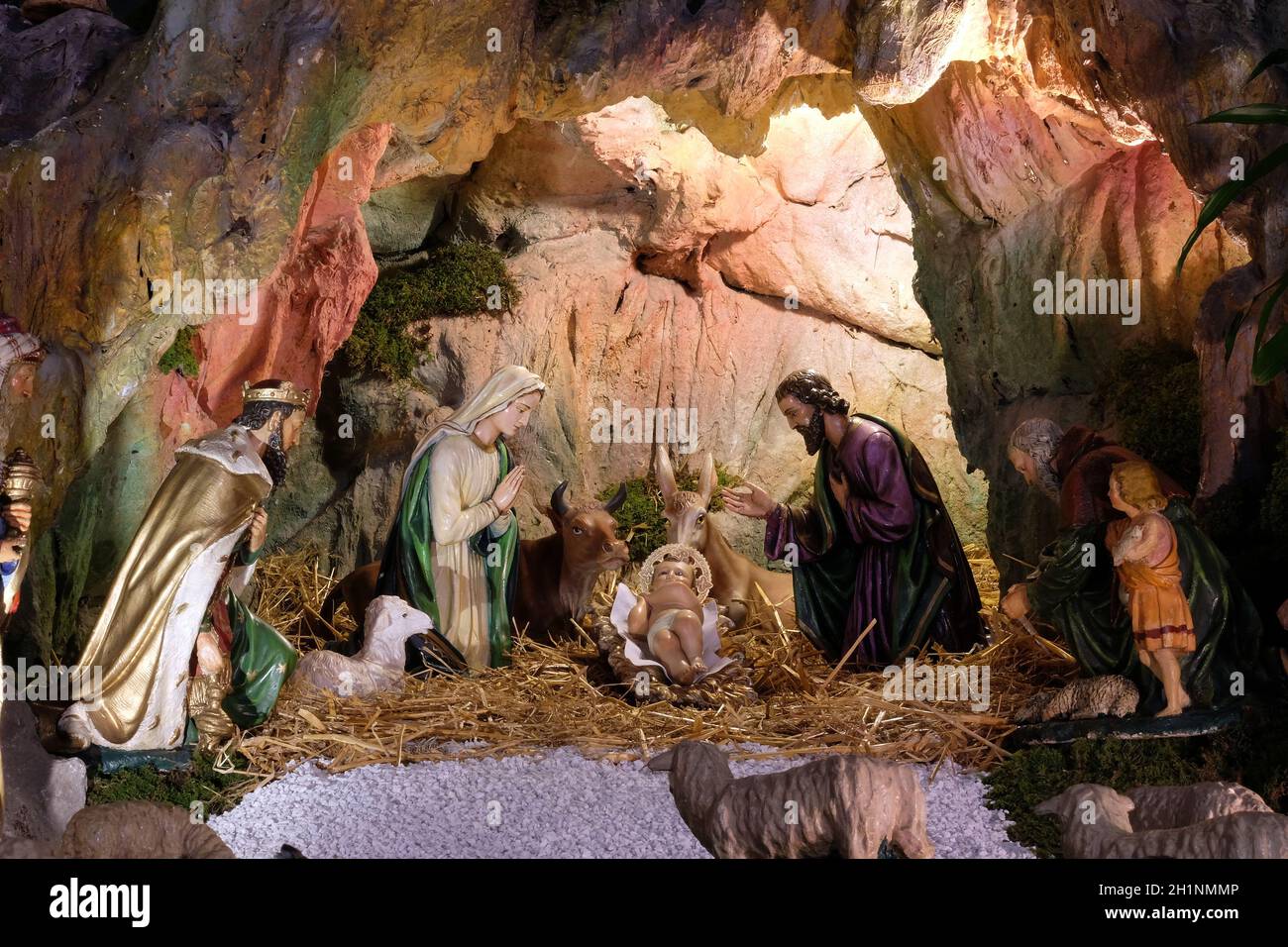 Francis of assisi nativity hi-res stock photography and images - Alamy