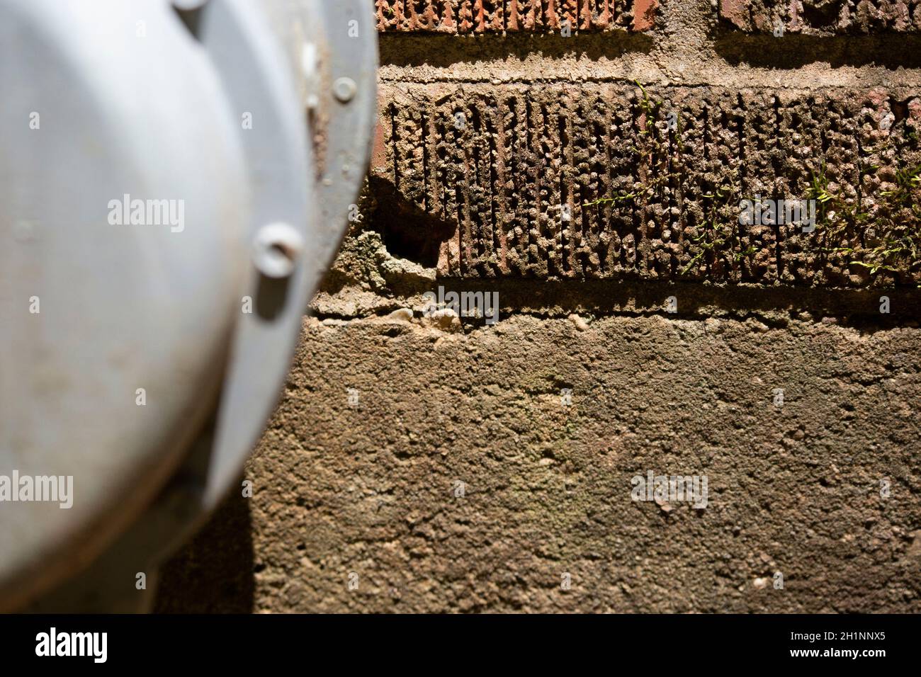 Rectangle hole in cement hi-res stock photography and images - Alamy