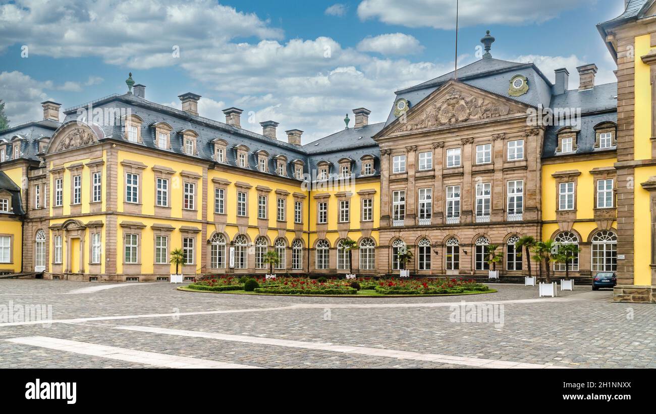 BAD AROLSEN GERMANY - 2019-07-16: Arolsen residential palace ...