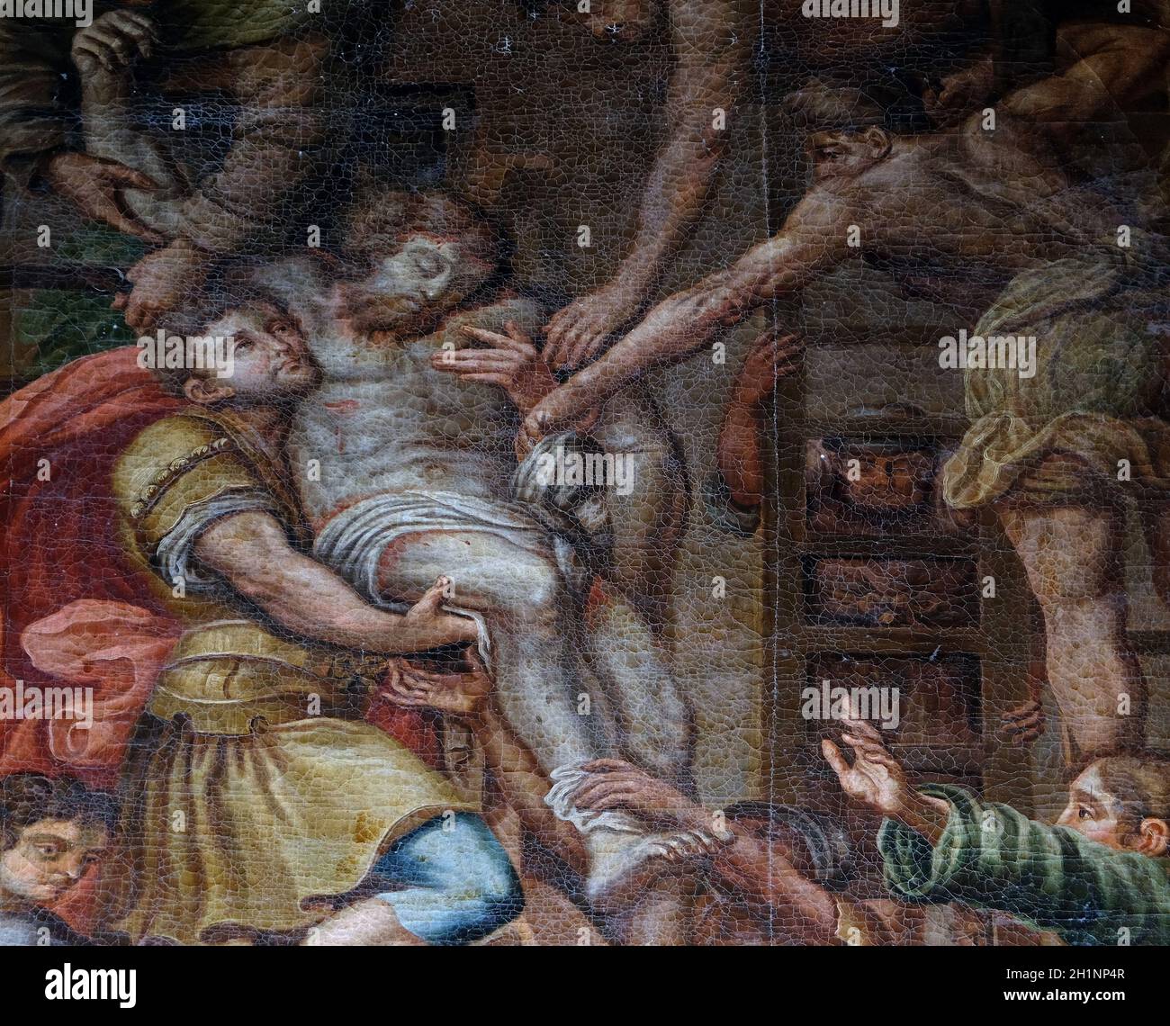 Deposition from the Cross, altarpiece in the Saint John the Baptist ...