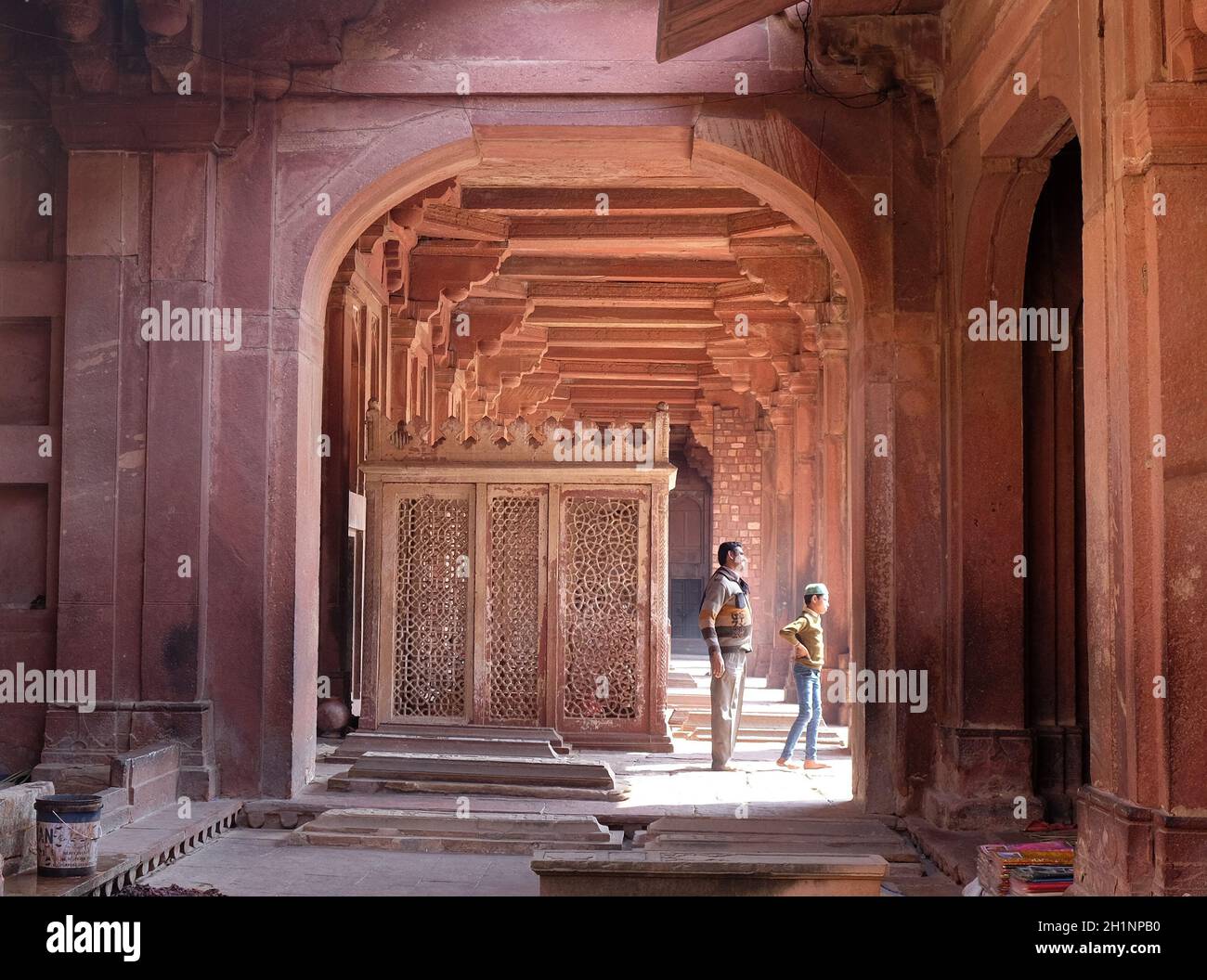 Historical city constructed by Mughal emperor Akbar in Fatehpur Sikri ...