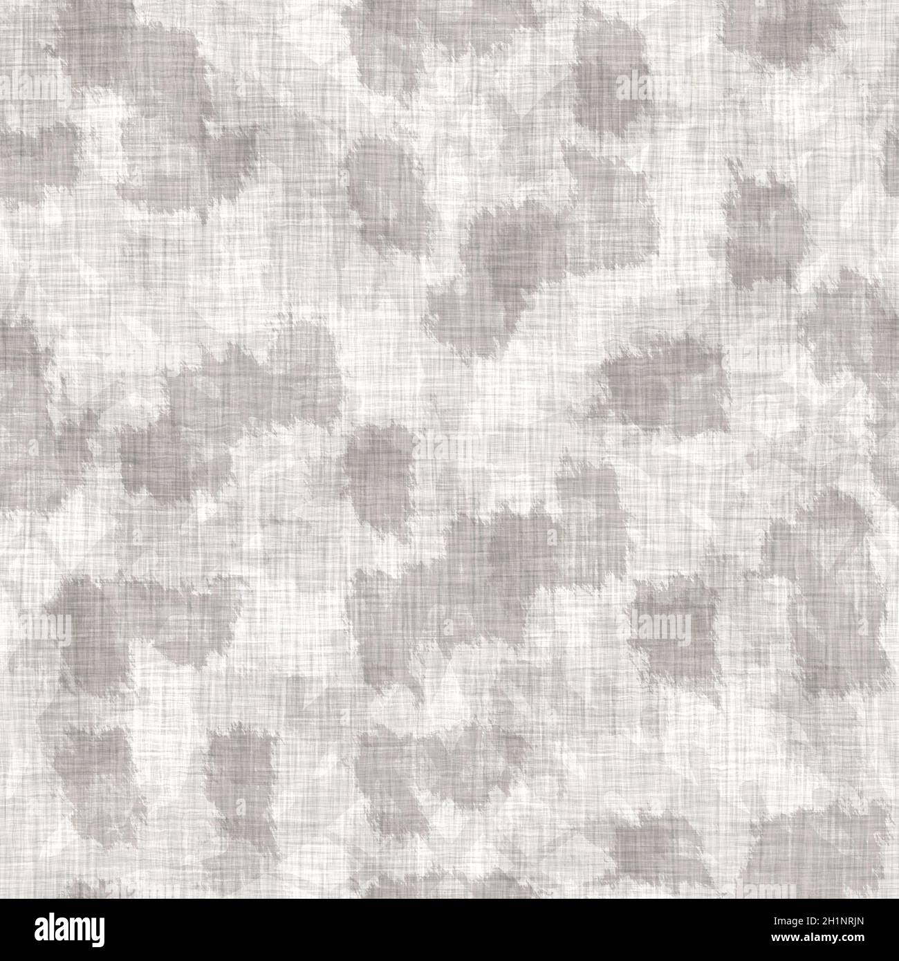 Seamless french neutral greige mottled farmhouse linen effect ...