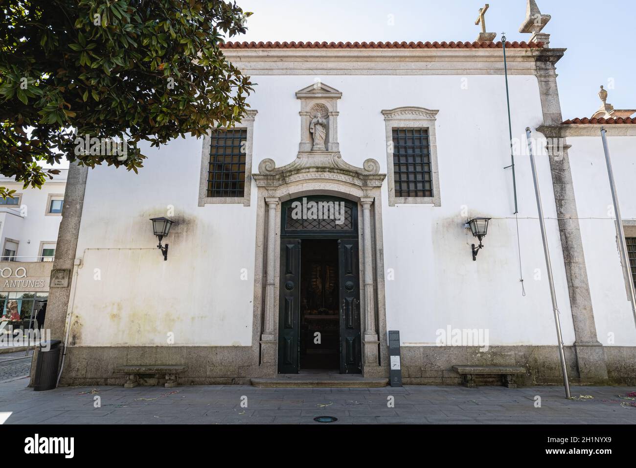 Esposende, Portugal - February 21, 2020: Architectural detail of the ...