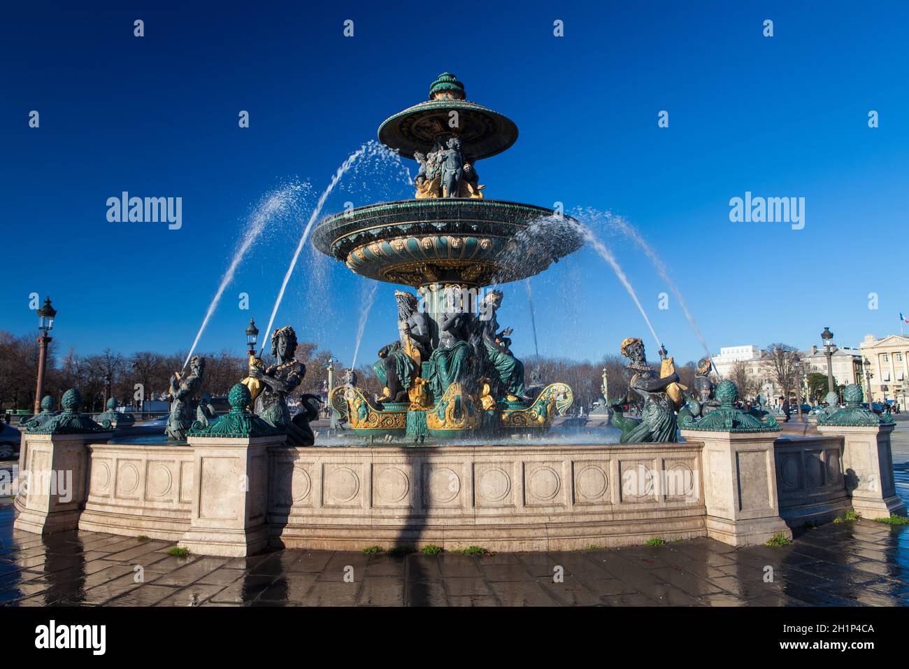 Square of Concorde in Paris, France Stock Photo - Alamy