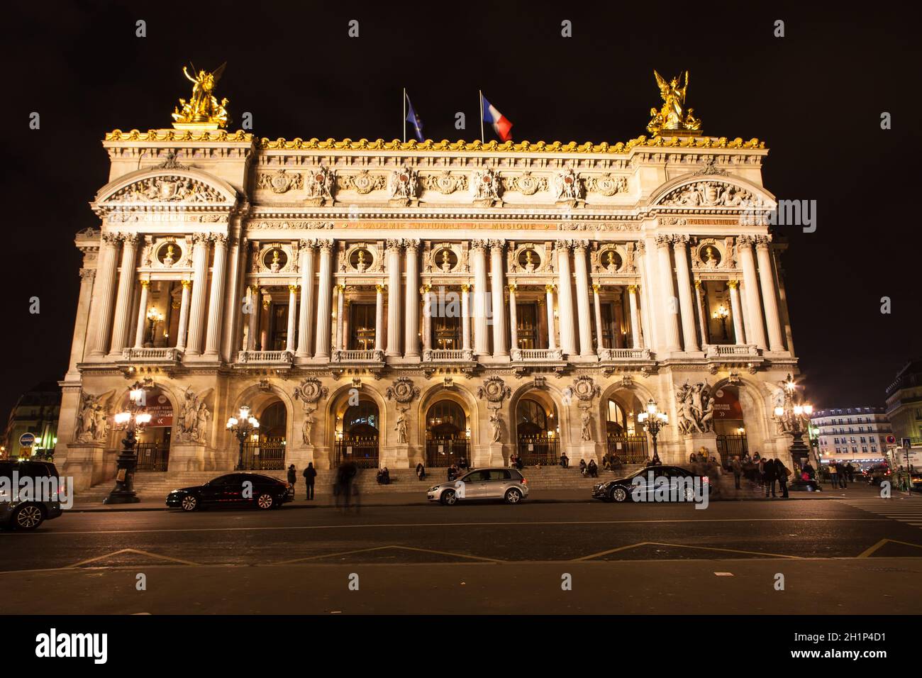 Facade of The Opera or Palace Garnier. Paris, France Stock Photo - Alamy