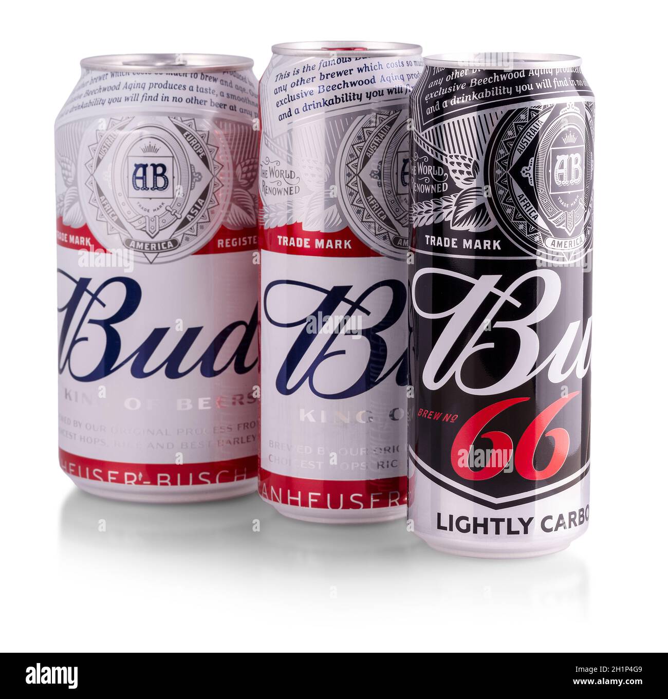 Budweiser alcohol beer lager Cut Out Stock Images & Pictures - Alamy