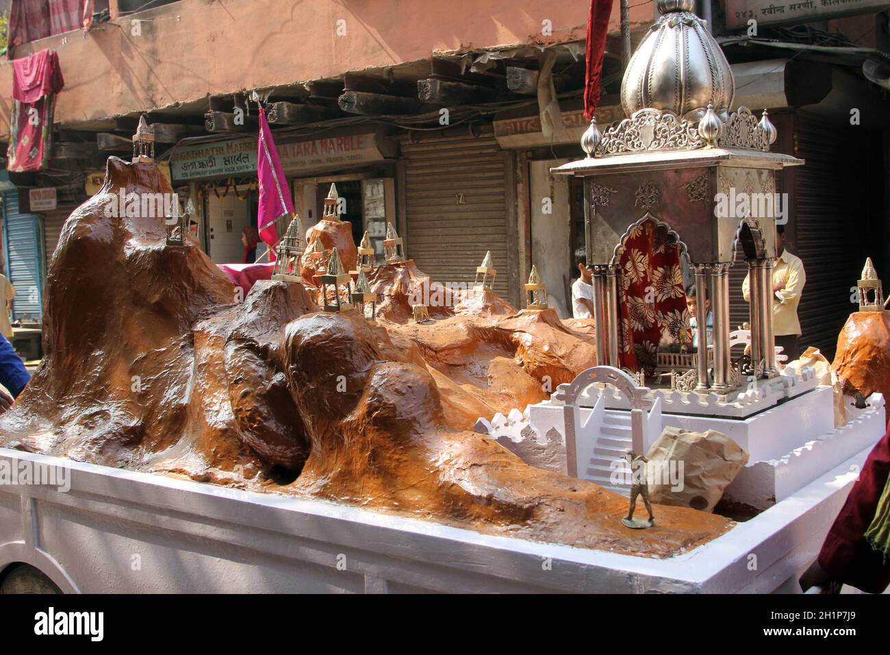 Annual Jain Digamber Procession in Kolkata,India Stock Photo - Alamy