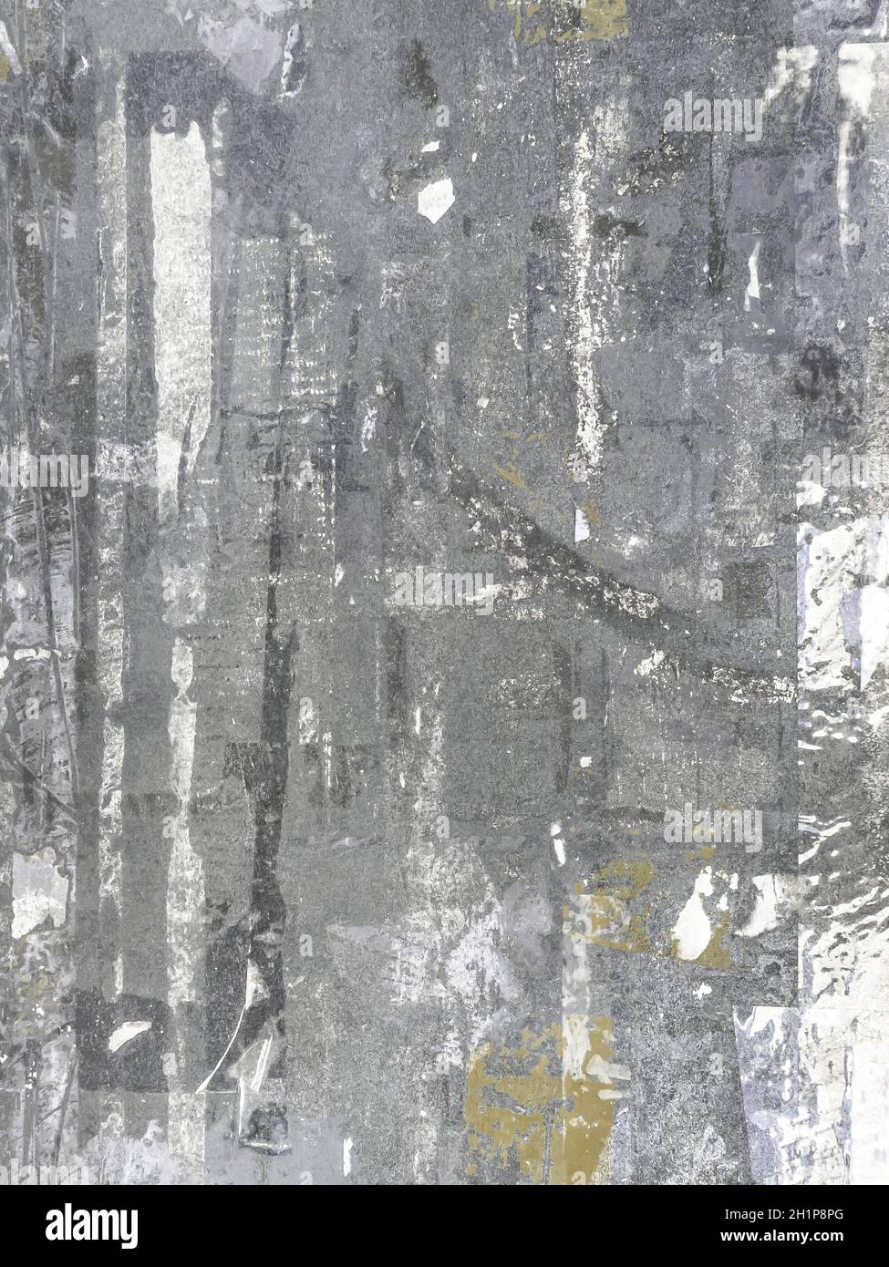 Ripped paper background. Grunge backdrop. Worn abandoned urban street ...