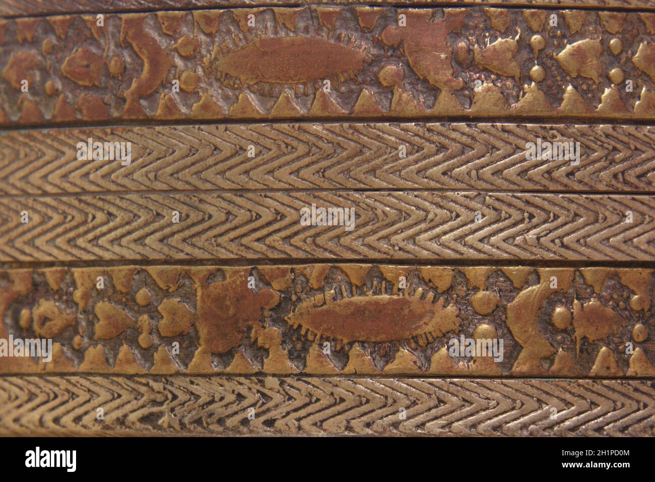 Vintage Metal Engraved Background Silver toned Stock Photo - Alamy