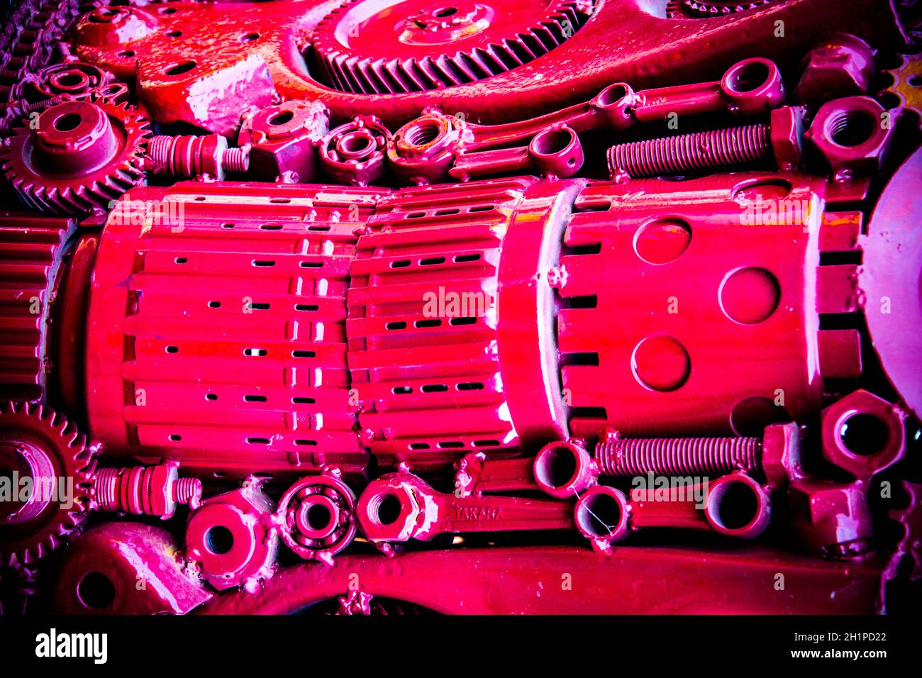 Equipment Metal background Stock Photo - Alamy