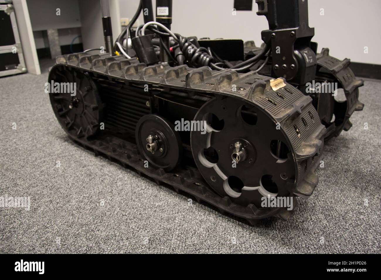 Search and rescue robot unit with tracks Stock Photo - Alamy
