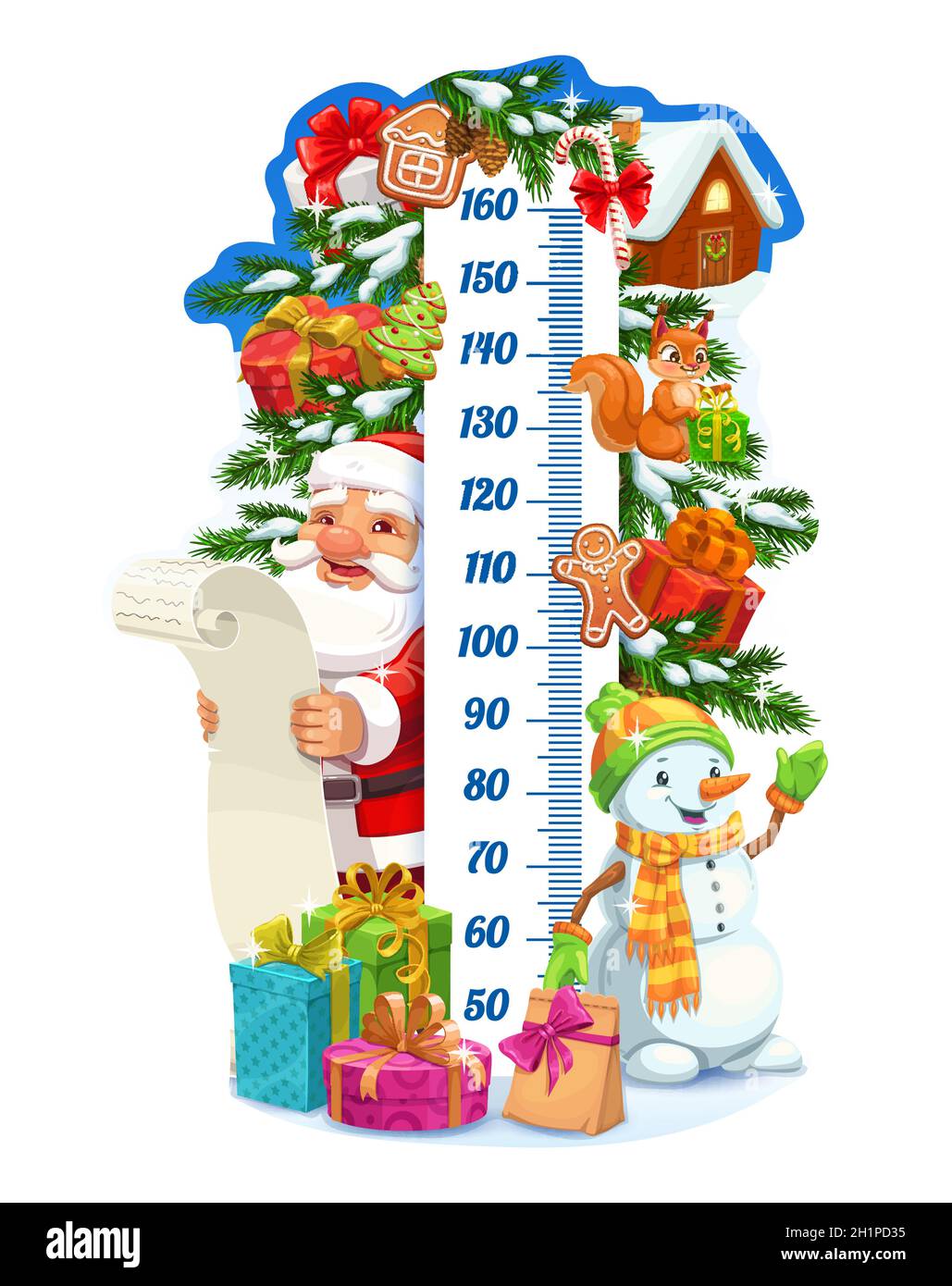 Measure child tree Stock Vector Images - Alamy