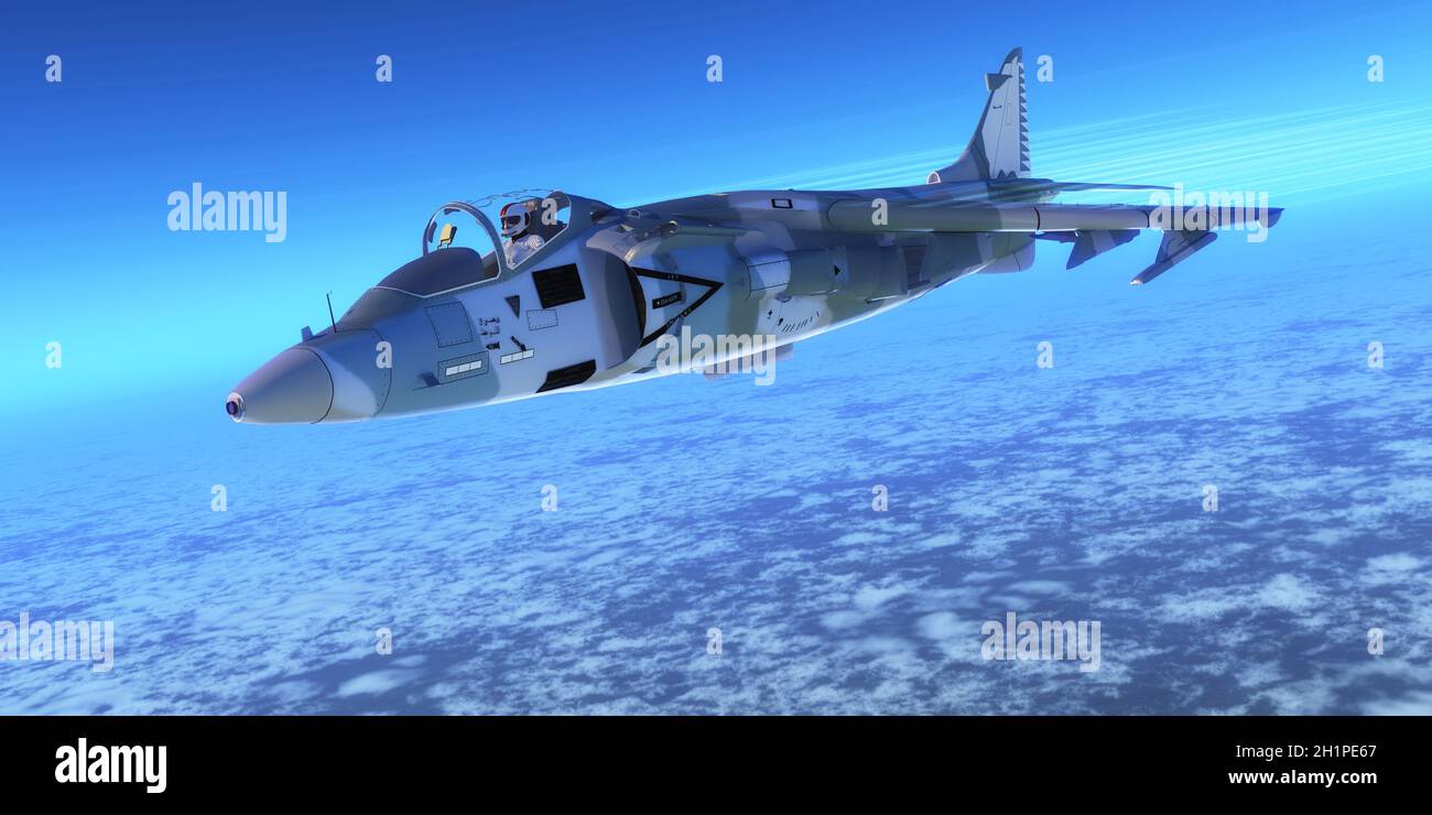A pilot takes a supersonic fighter jet through flight maneuvers on a ...