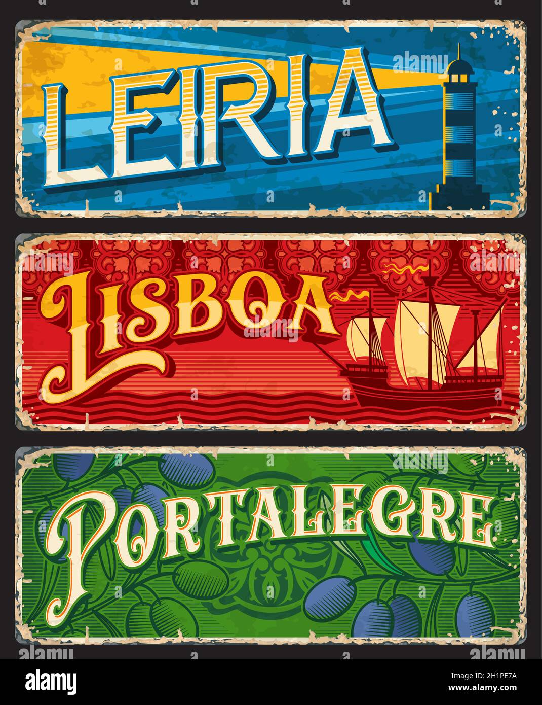 Portuguese car number plate Stock Vector Images - Alamy