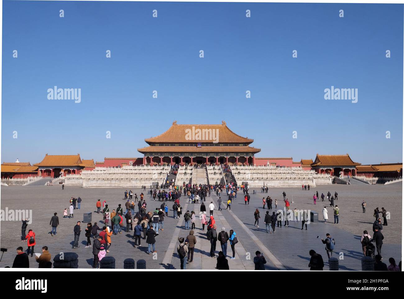 Forbidden city sky view Cut Out Stock Images & Pictures - Alamy