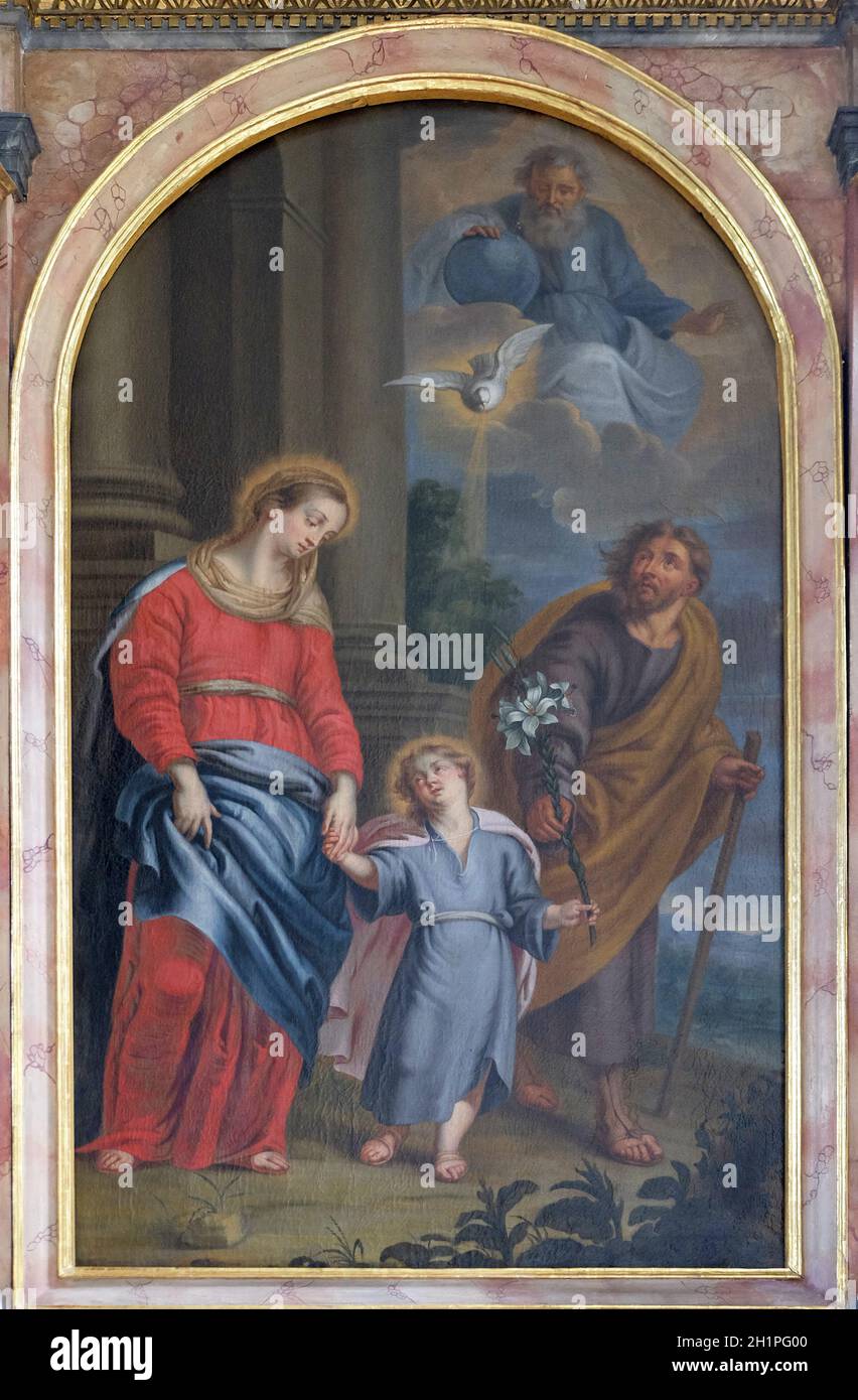 Family pray altar catholic hi-res stock photography and images - Alamy