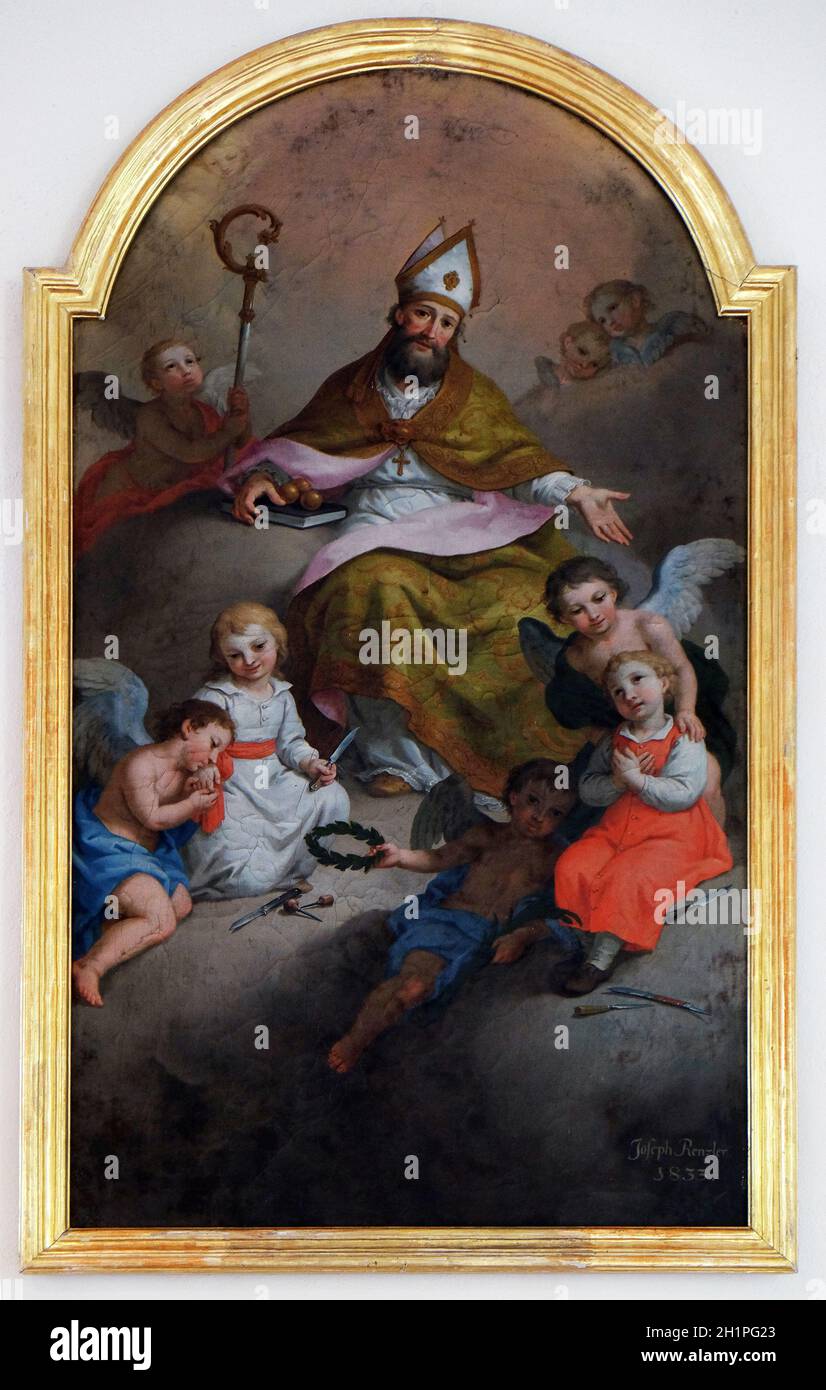 Saint nicholas painting hi-res stock photography and images - Alamy