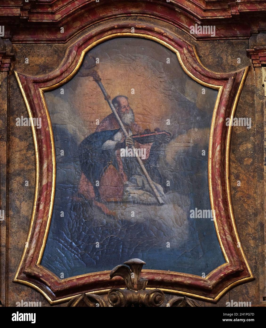 Saint Nicholas, altar of Saint Francis of Assisi in the church of Saint ...