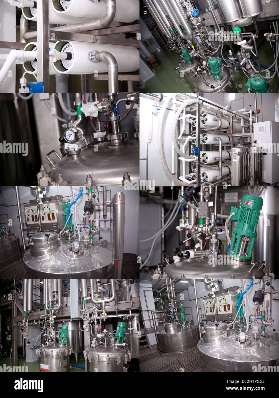 Pharmaceutical plant for the production of medicines. Conveyor for the ...