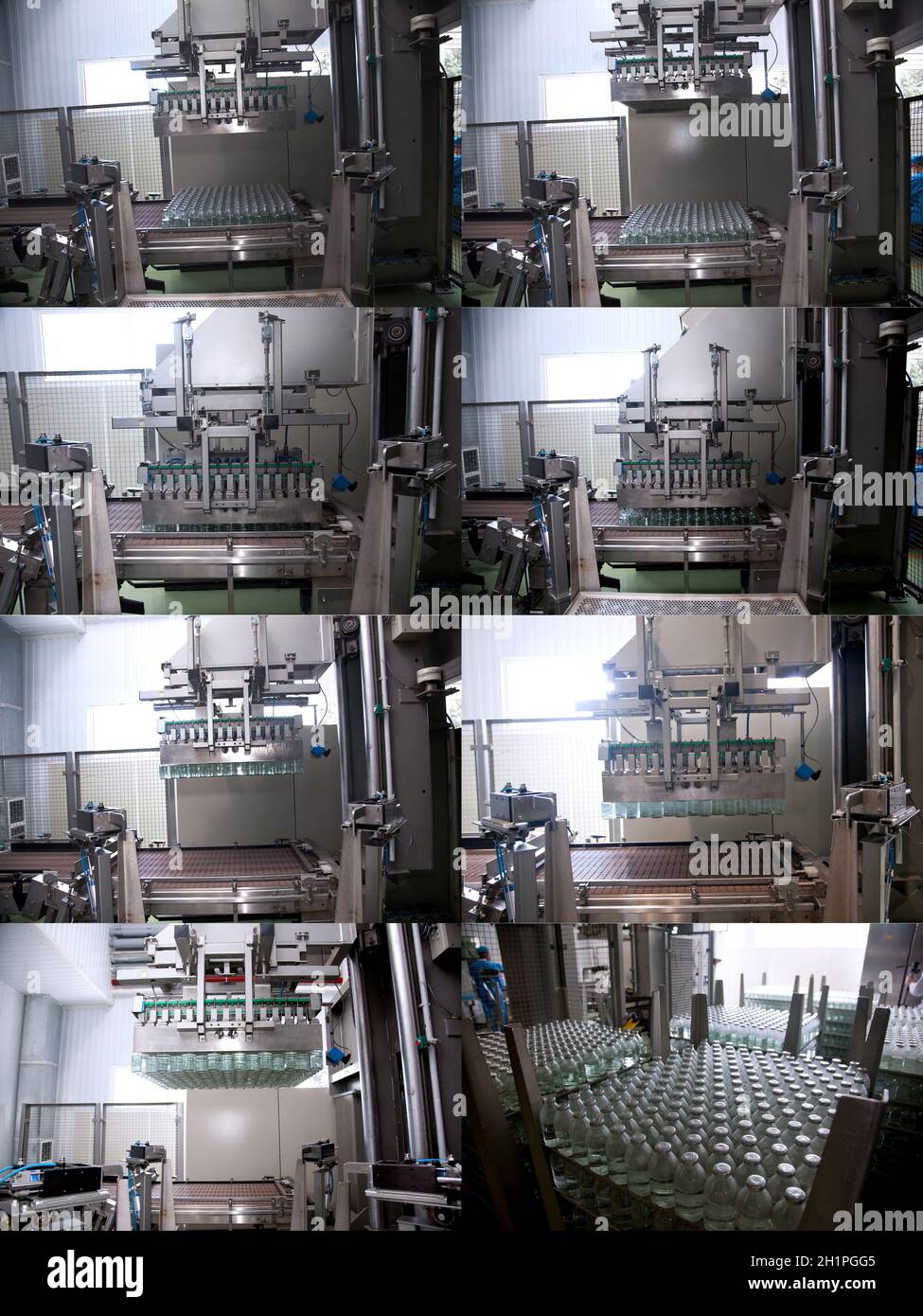 Pharmaceutical plant for the production of medicines. Conveyor for the ...