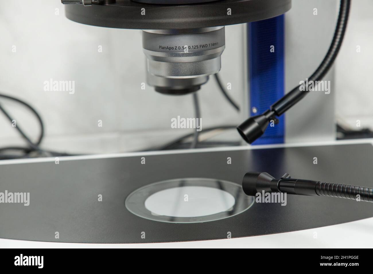 powerful microscope for biotechnology. Research in the field of ...