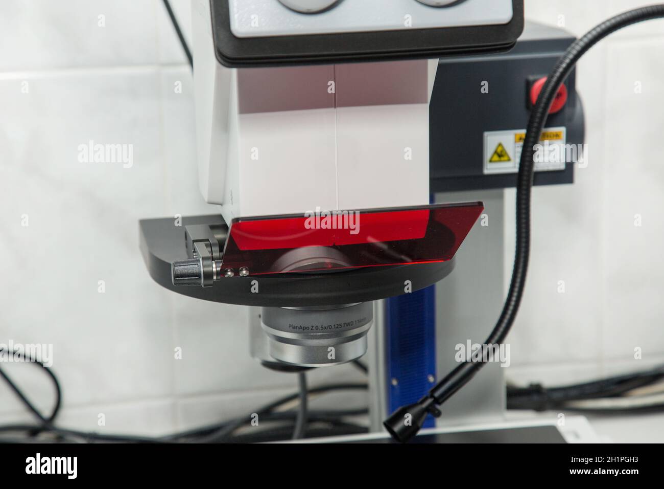 powerful microscope for biotechnology. Research in the field of ...