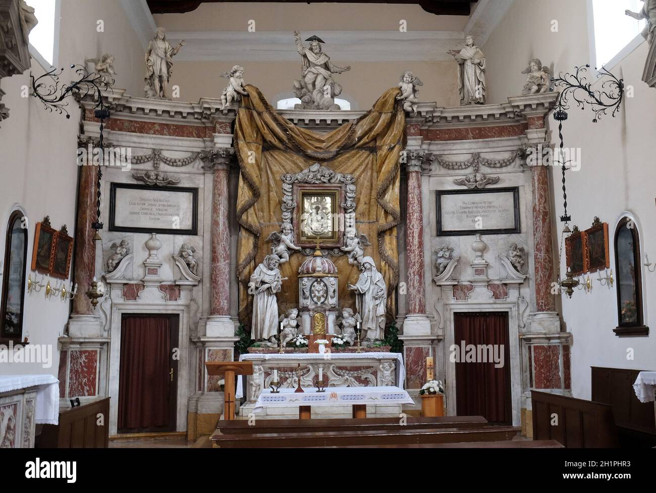 Catholic Church of the Saint Clare in Kotor, Montenegro Stock Photo - Alamy